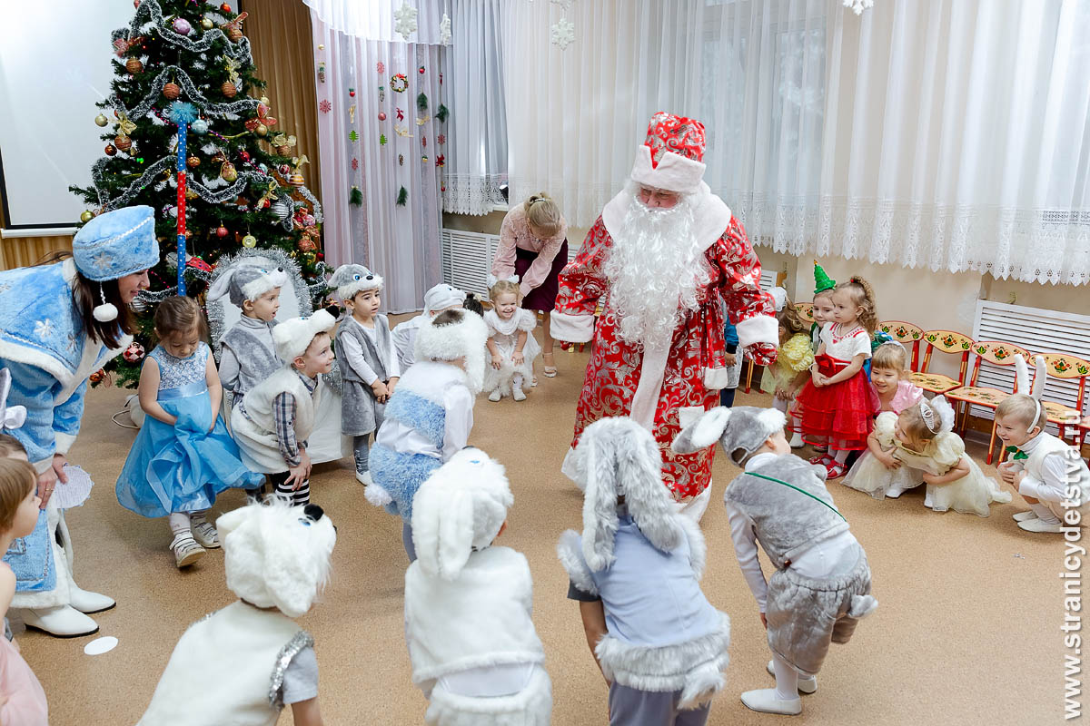 Фото и видео съёмка новогодних утренников без зрителей